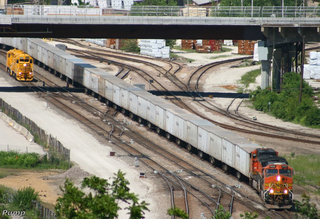 Westbound BNSF Intermodal Train